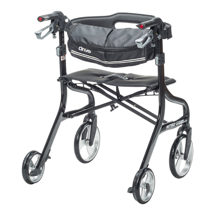 Nitro® HD Heavy Duty Rollator, Large Frame | Drive Medical at Home ...
