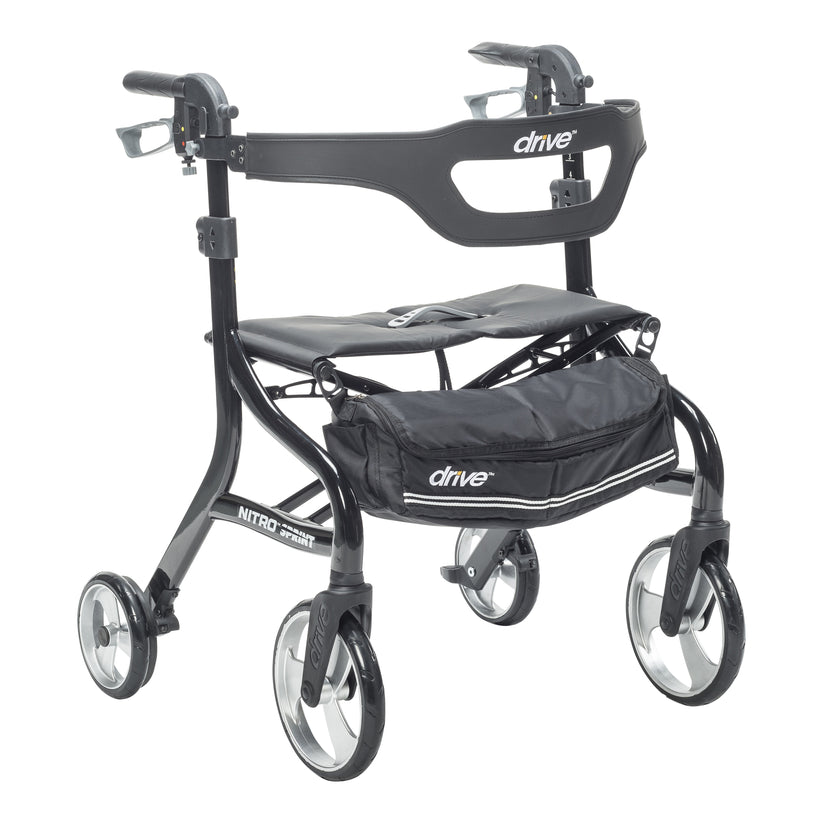 Nitro® HD Heavy Duty Rollator, Large Frame | Drive Medical at Home ...