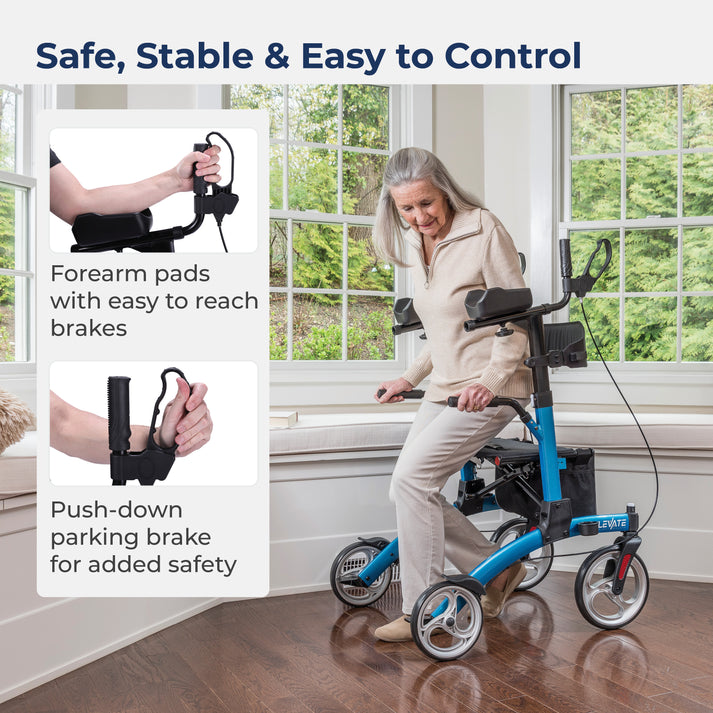 Elevate Upright Walker for Posture Support | Drive Medical at Home ...