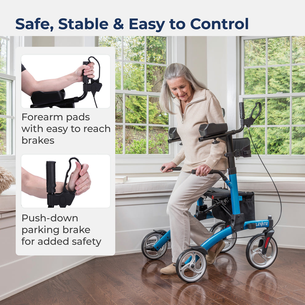 Elevate Upright Walker for Posture Support | Drive Medical at Home ...