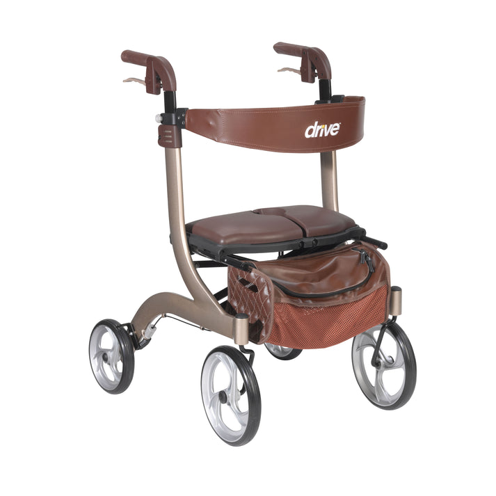 Nitro DLX Euro Style Rollator Rolling Walker – Drive At Home | USA