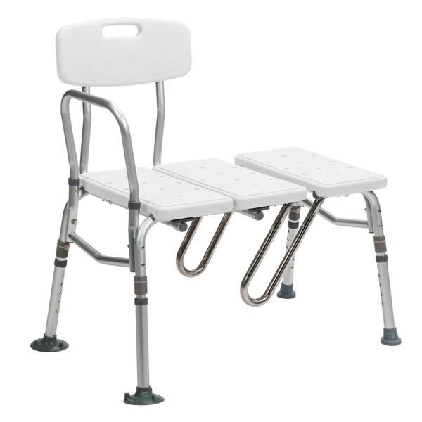 Splash Defense Transfer Bench with Guard | Drive Medical at Home ...